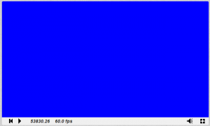 GLSL Shader Examples: Blue Color Screen - GPA Fix