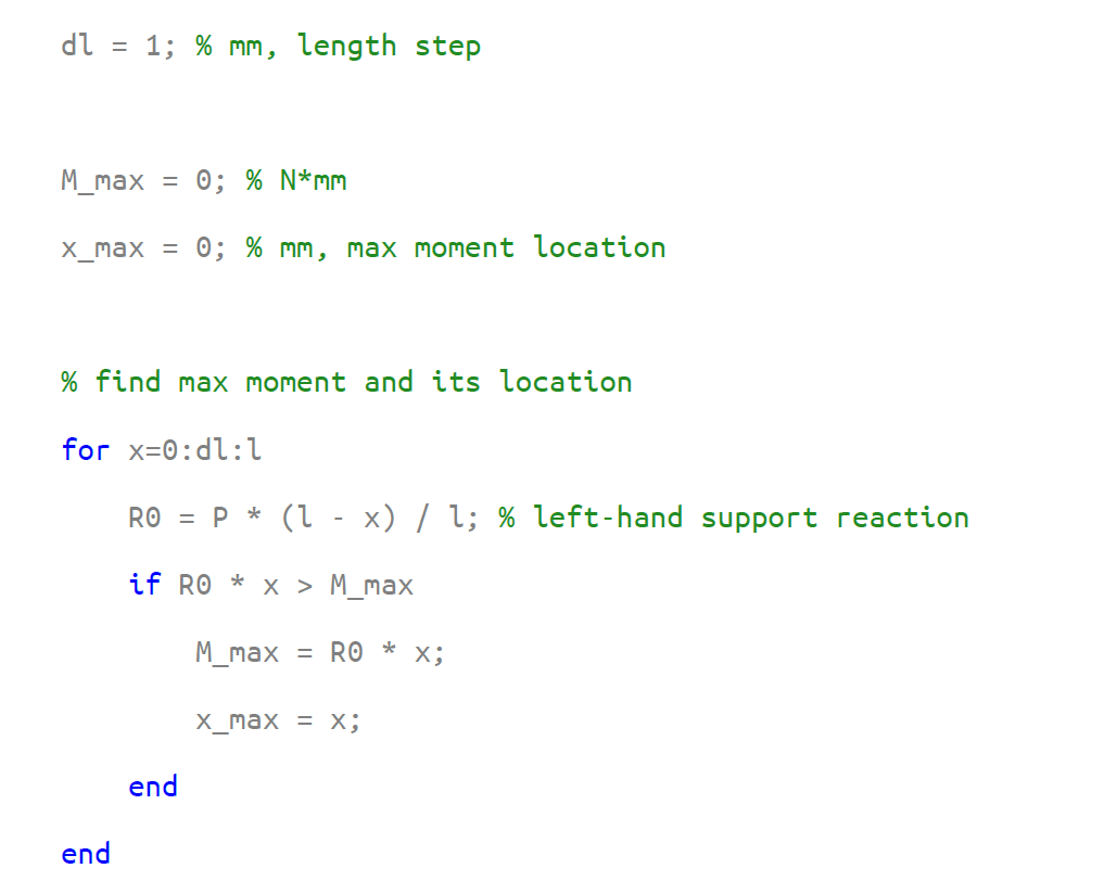 Comment In Matlab Roguelader