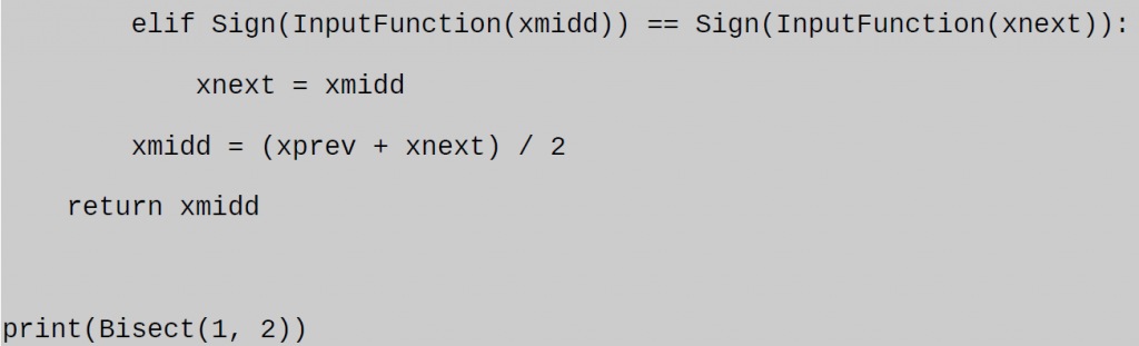 Bisection Method Example Hand Solution And Python Code Blog Assignmentshark
