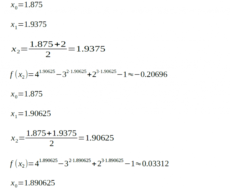 Bisection Method Example: Hand Solution and Python Code - Blog ...